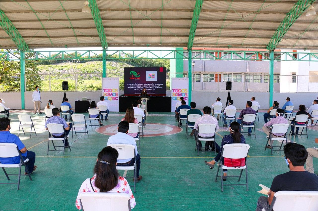 REALIZA CECYTEC PROTOCOLO DE ASIGNACIÓN DE PLAZAS – Sala de Prensa