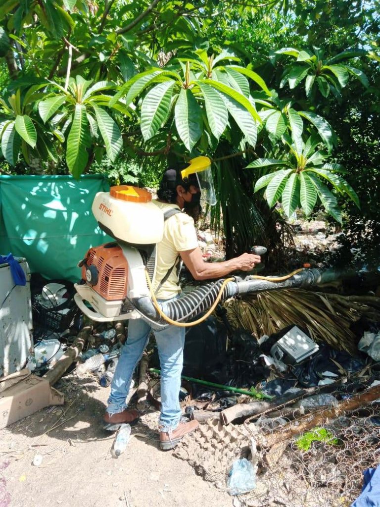 COMBATE AL DENGUE, VACUNACIÓN ANTIRRÁBICA Y DESINFECCIÓN DE SITIOS PÚBLICOS – Sala de Prensa