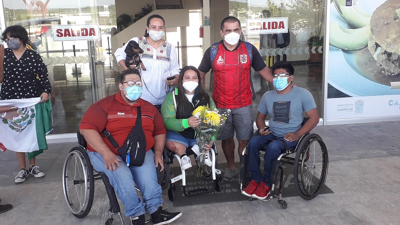 LLEGA A CAMPECHE BELÉN SÁNCHEZ DESPUÉS DE SU PARTICIPACIÓN EN TOKIO ...