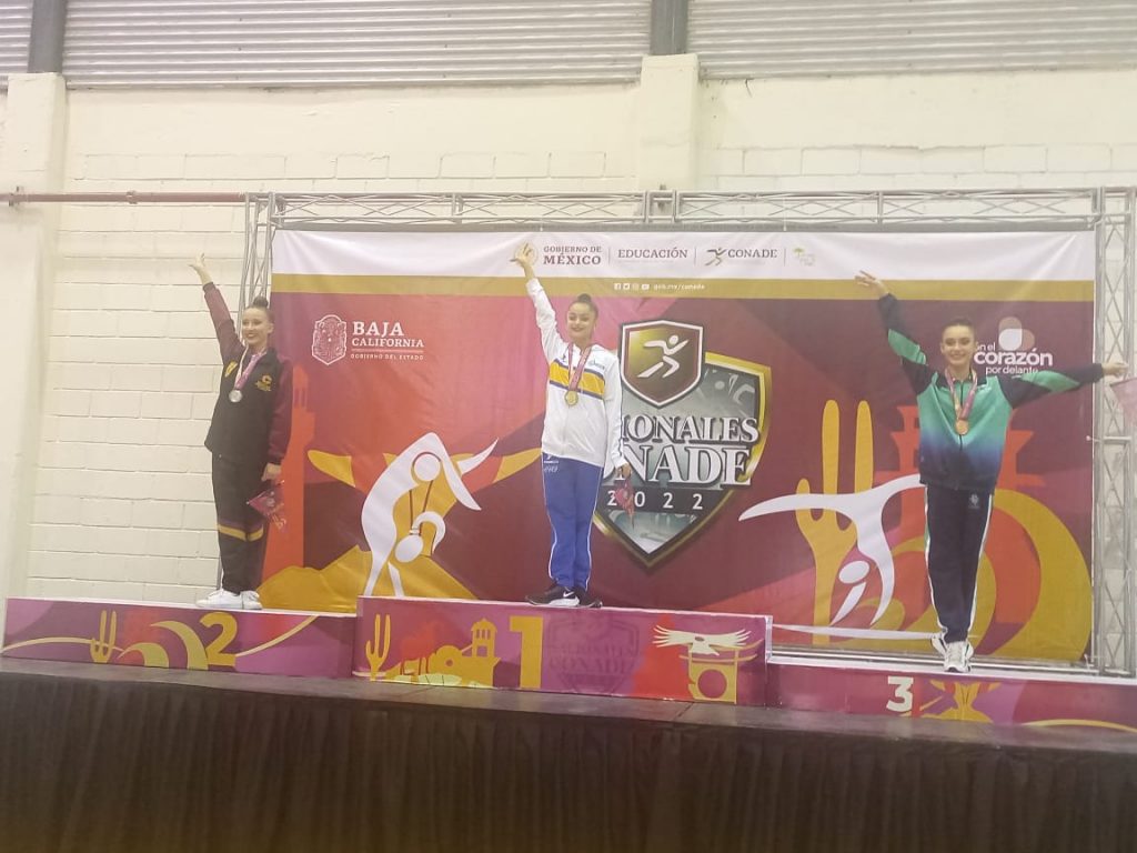 DESTACA VALENTINA MOYA EN NACIONALES CONADE DE GIMNASIA RÍTMICA – Sala ...